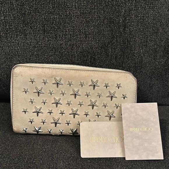 Jimmy Choo | Bags | Jimmy Choo Star Studded Wallet | Poshmark